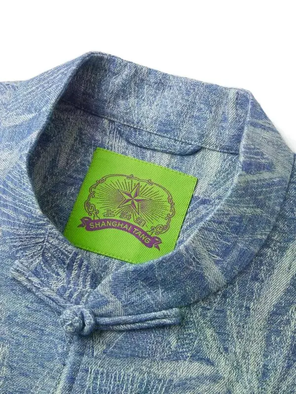 Shanghai Tang Floral-pattern Shirt Jacket