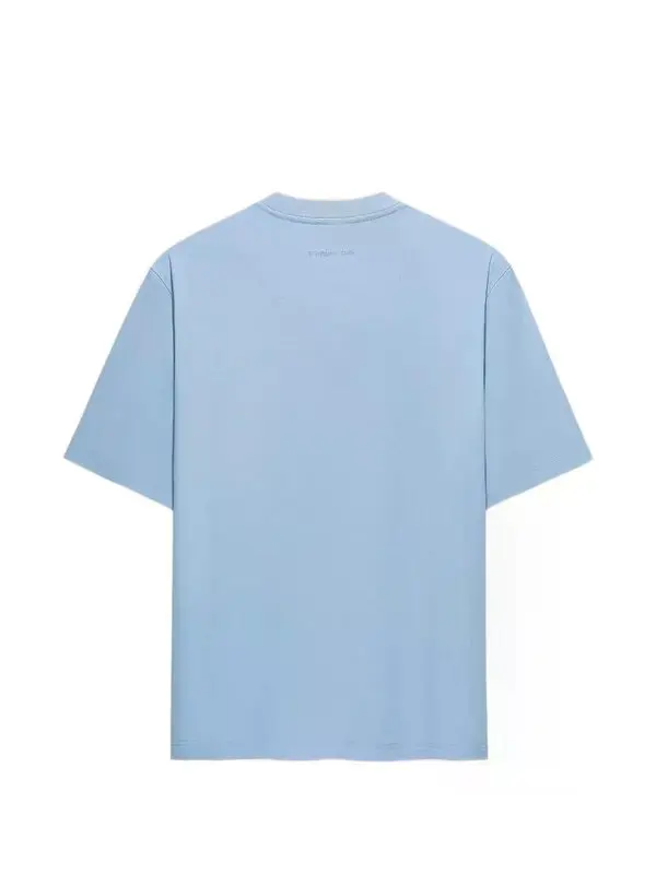 Shanghai Tang Embroidered-logo T-shirt