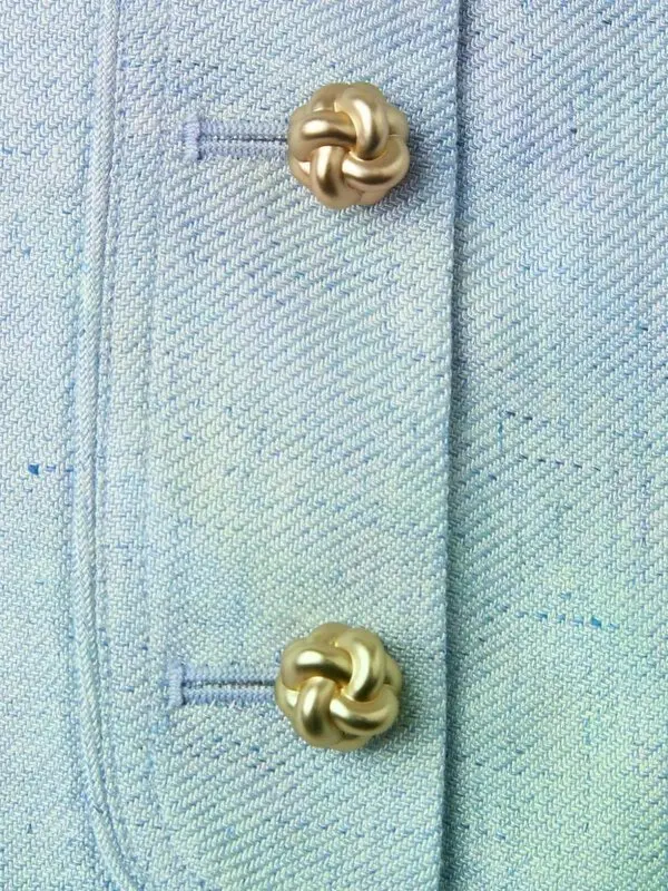 Shanghai Tang Patch-pocket Jacket - Blue