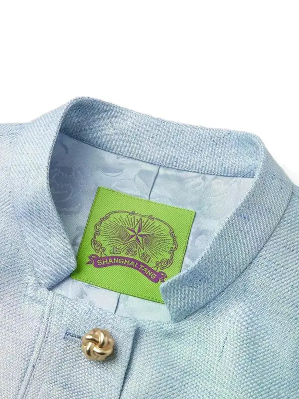 Shanghai Tang Patch-pocket Jacket - Blue