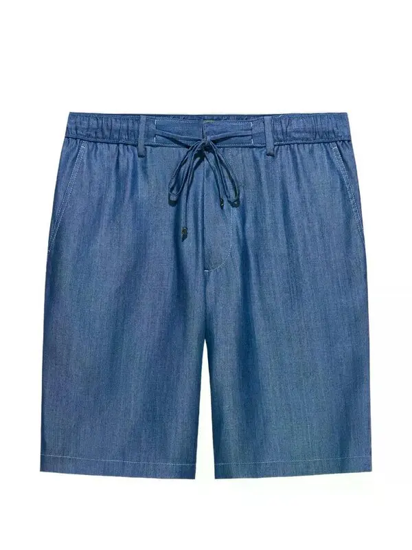 Shanghai Tang Drawstring-fastening Shorts