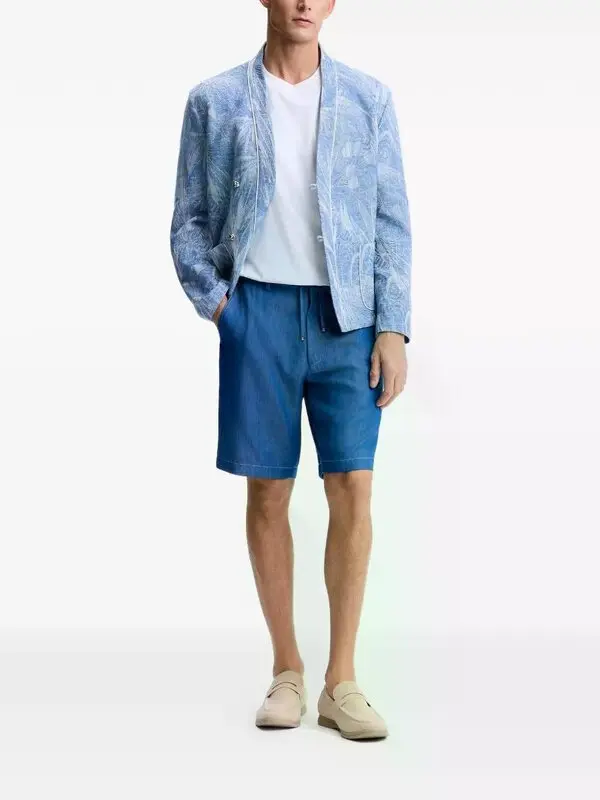 Shanghai Tang Drawstring-fastening Shorts