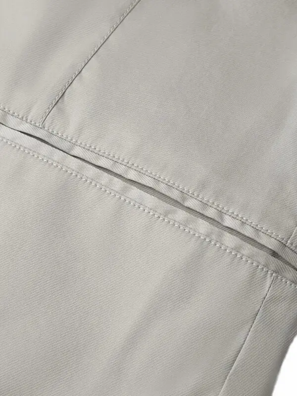 Shanghai Tang Button-up Jacket With Notched Lapels - Grey
