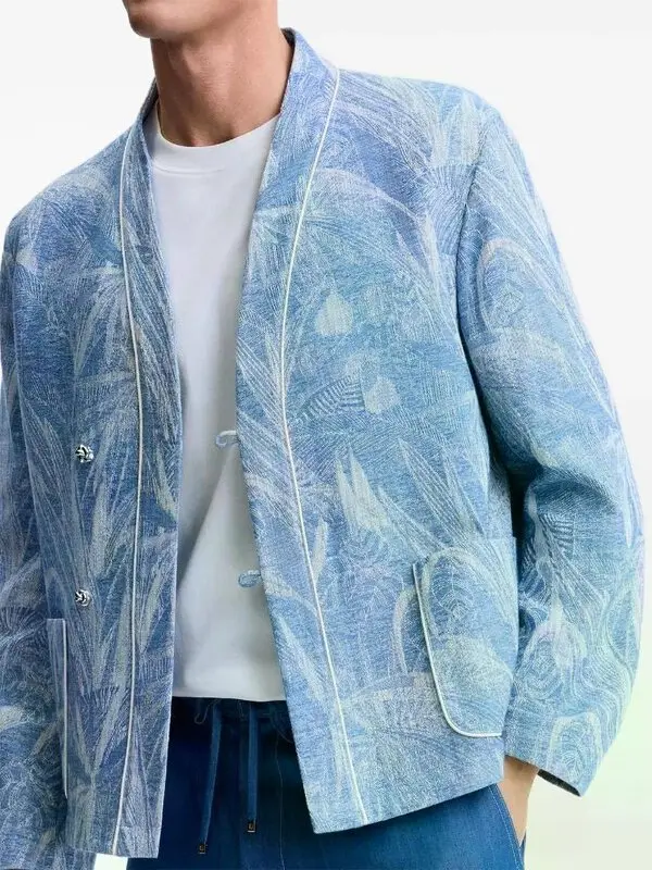 Shanghai Tang Floral-print Blazer
