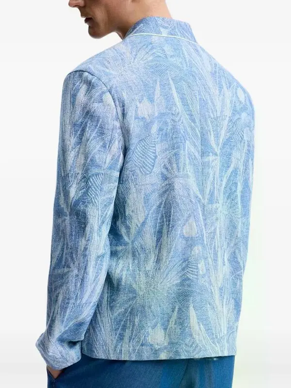 Shanghai Tang Floral-print Blazer