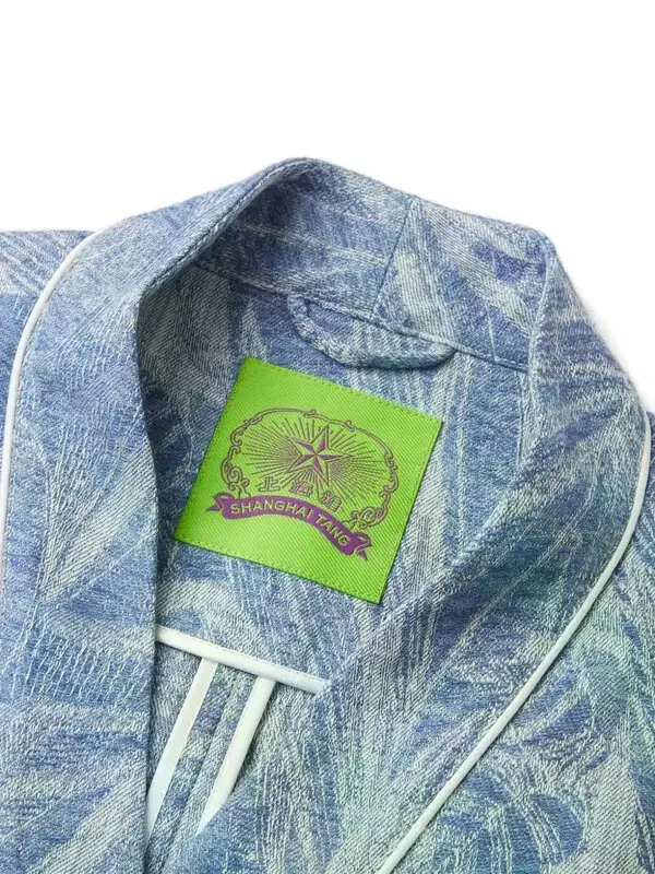 Shanghai Tang Floral-print Blazer