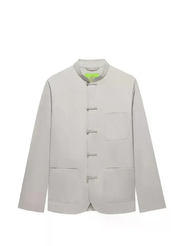 Shanghai Tang Chest-pocket Jacket - Grey