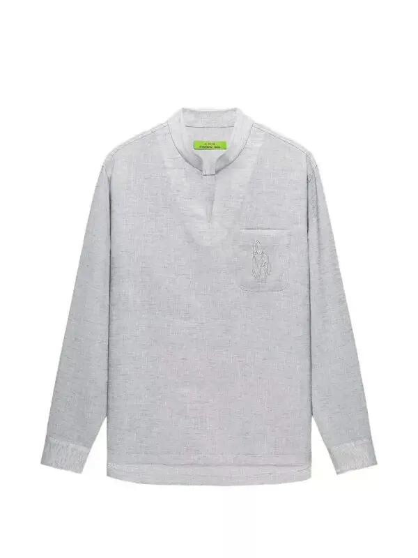 Shanghai Tang V-neck Shirt