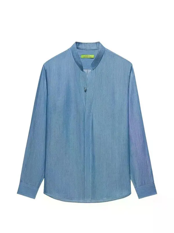 Shanghai Tang Mandarin-collar Shirt