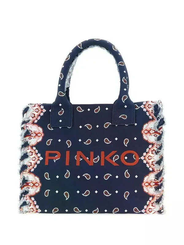 Pinko Paisley-pattern Tote Bag