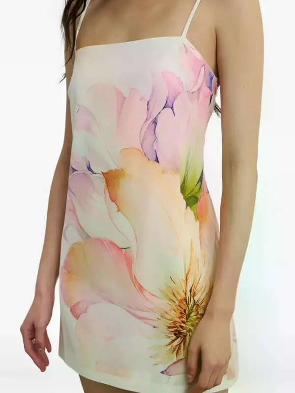 TOCCIN Rowyn Floral-print Mini Dress