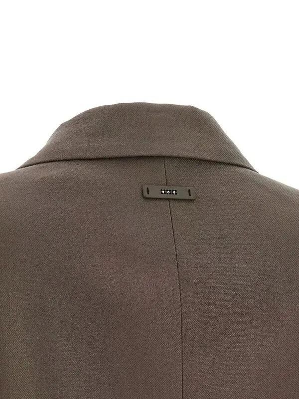 Peserico Double-breasted Peak-lapel Blazer