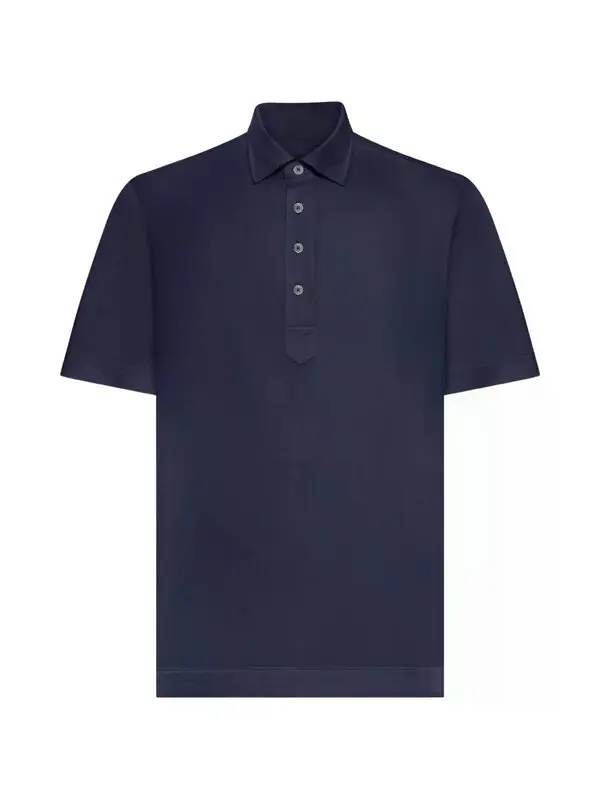 Zegna Buttoned Polo Shirt
