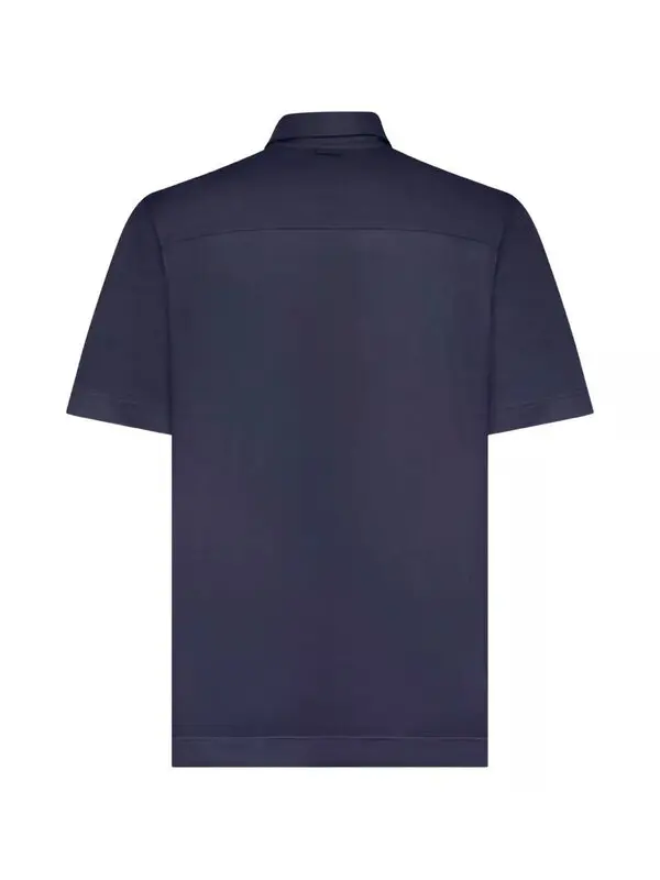 Zegna Buttoned Polo Shirt