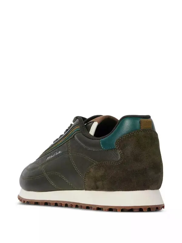 Paul Smith Haskell Leather Sneakers - Green