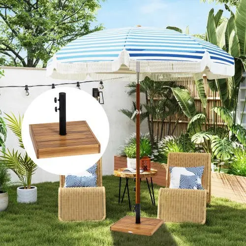 OUTSUNNY Patio Umbrella Base