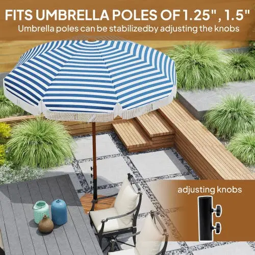OUTSUNNY Patio Umbrella Base