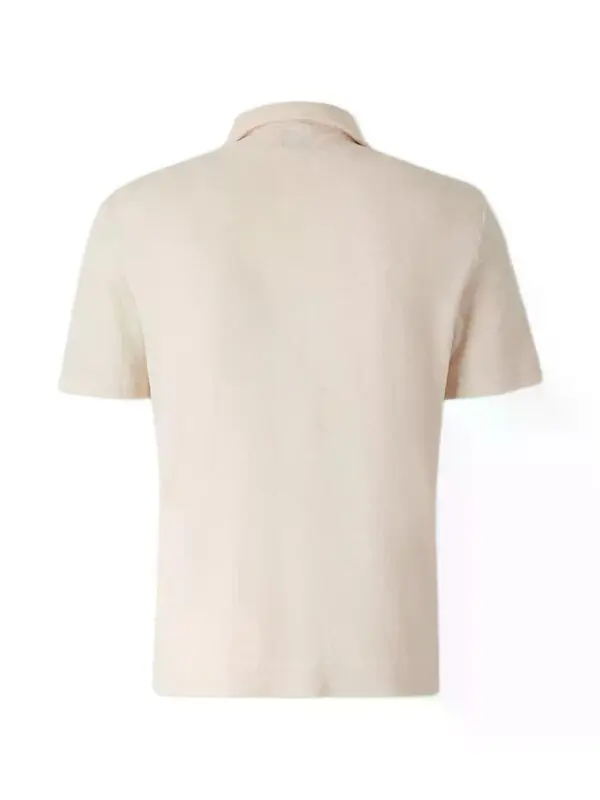 Fedeli V-neck T-shirt - Neutrals