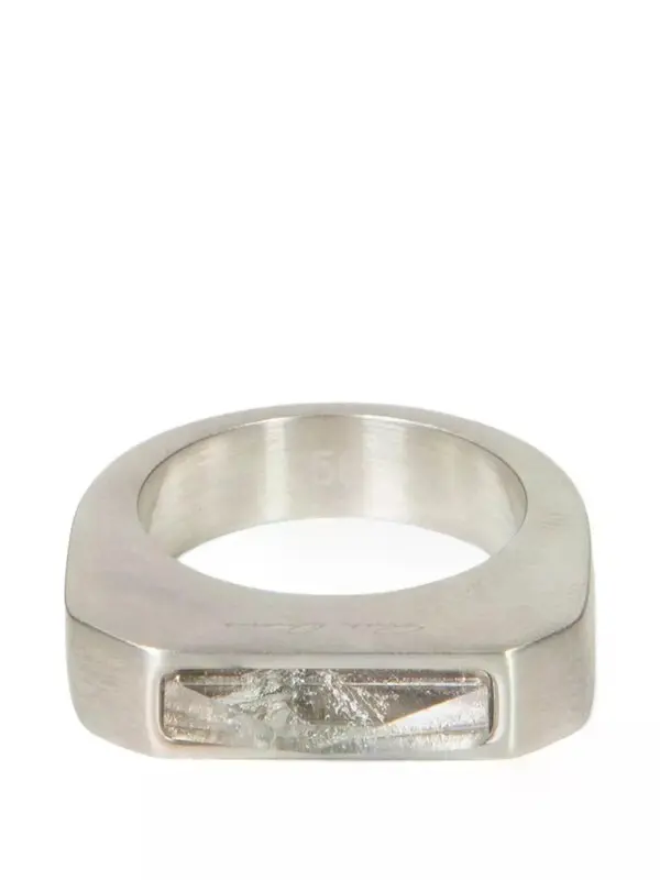 Rick Owens Pyramid Ring - Silver