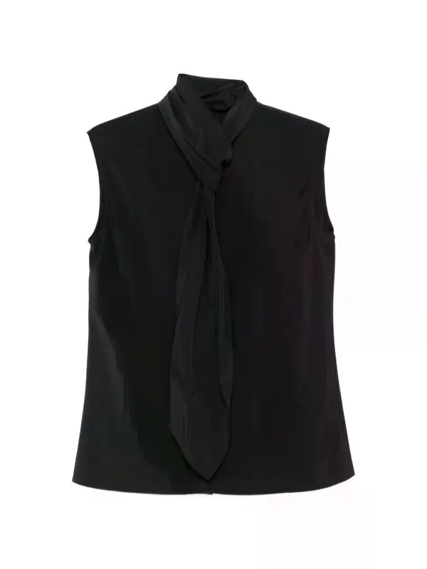 Alberta Ferretti Tie-detail Sleeveless Top