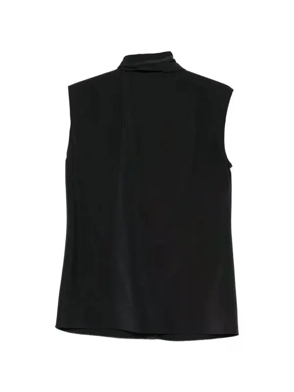 Alberta Ferretti Tie-detail Sleeveless Top