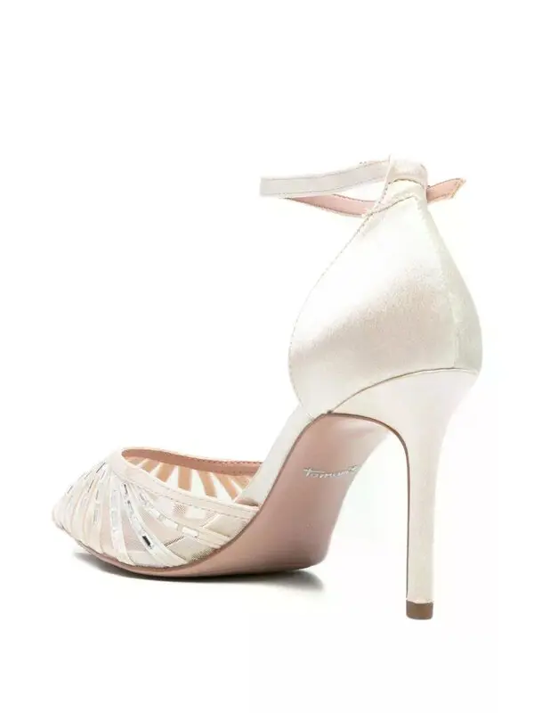 TAMARIS Rhinestone-embellished Pumps - Neutrals