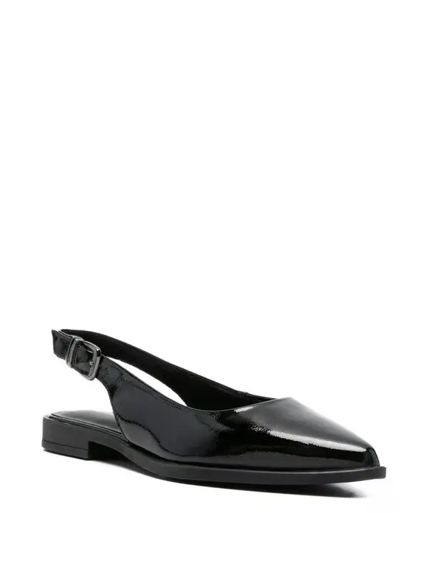 TAMARIS Patent-leather Flat Pumps