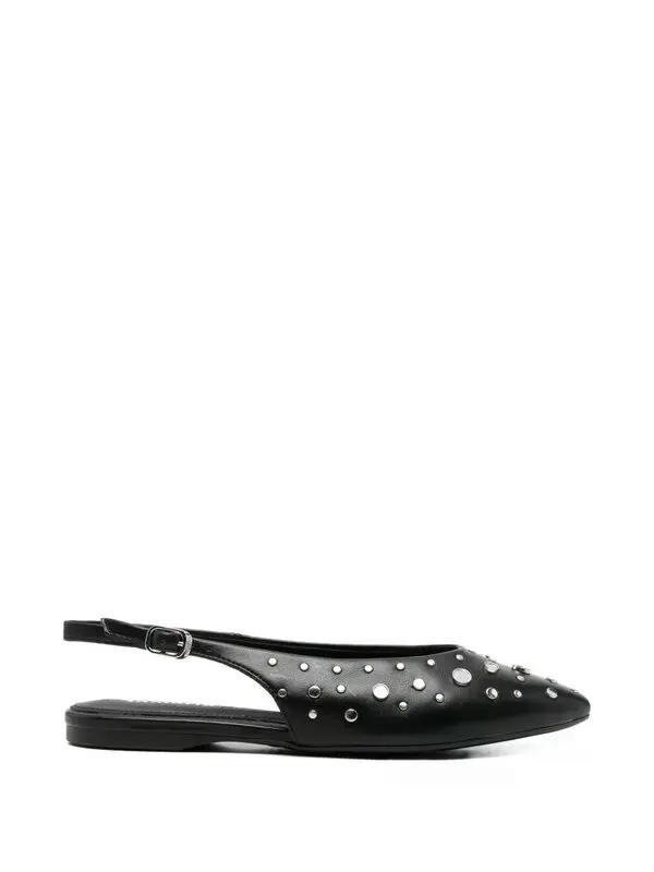 TAMARIS Studded Slingback Pumps - Black