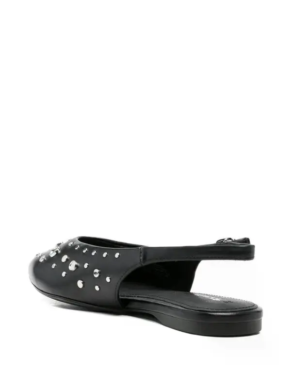 TAMARIS Studded Slingback Pumps - Black