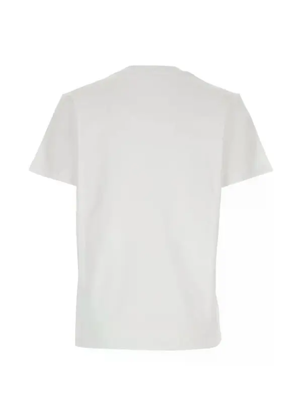Moncler Logo-patch Crew-neck T-shirt - White