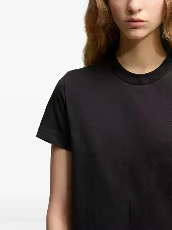 Moncler Logo-patch Crew-neck T-shirt