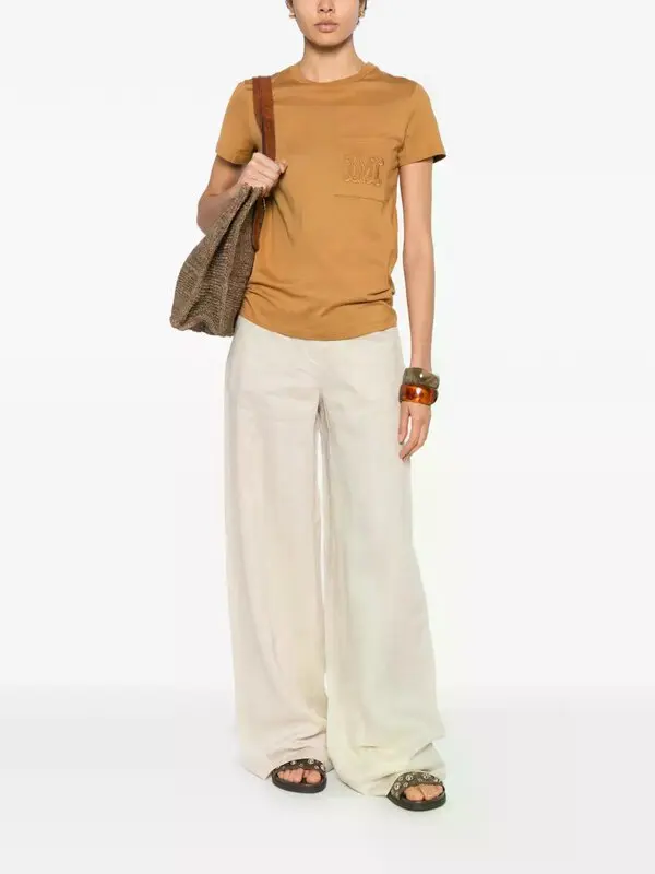 Max Mara Papaia Short-sleeve T-shirt - Brown