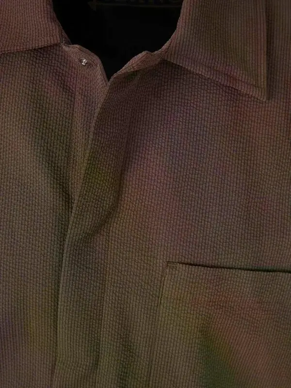 Herno Short-sleeve Chest-pocket Shirt - Brown
