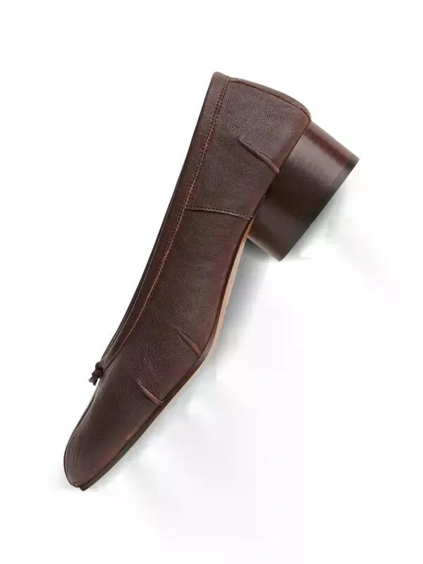 MAISON MARGIELA Tabi Ballet Flats - Brown