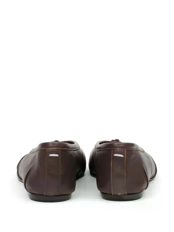 MAISON MARGIELA Tabi Ballet Flats - Brown