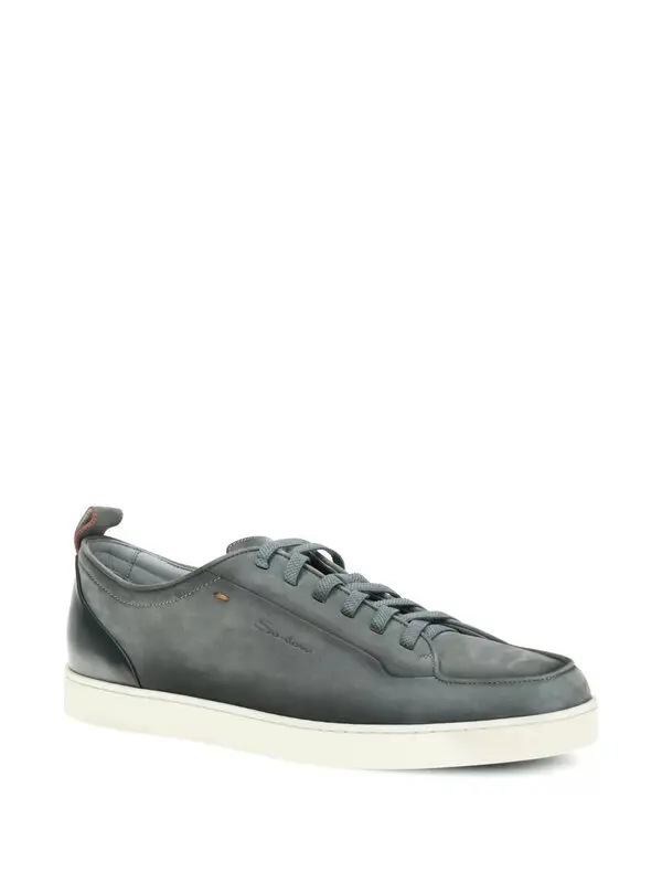 Santoni Off-duty Lace-up Sneakers - Blue