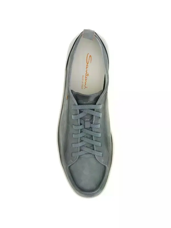 Santoni Off-duty Lace-up Sneakers - Blue