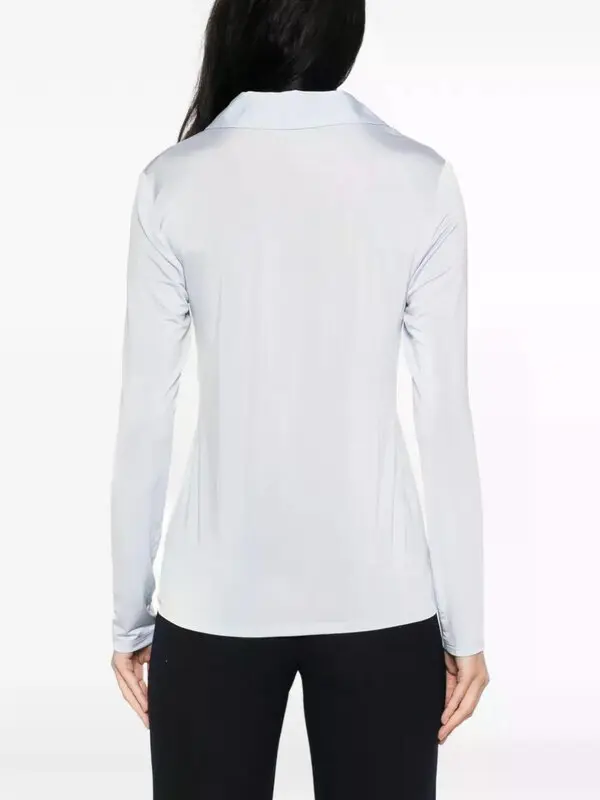 SELF-PORTRAIT Long-sleeve Shirt - Blue