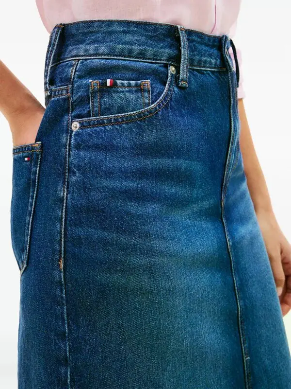 Tommy Hilfiger Five-pocket Mini Skirt