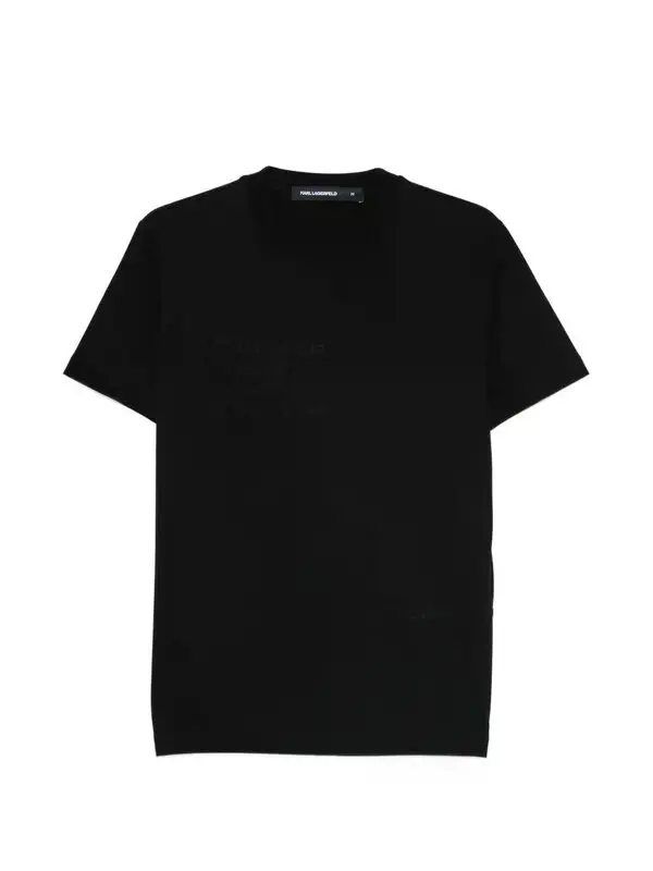Karl Lagerfeld Letter-embossed T-shirt