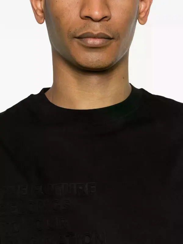 Karl Lagerfeld Letter-embossed T-shirt