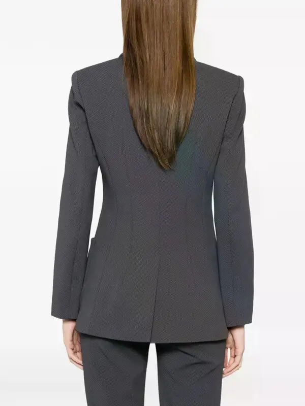 MARCCAIN Double-breasted Blazer - Grey