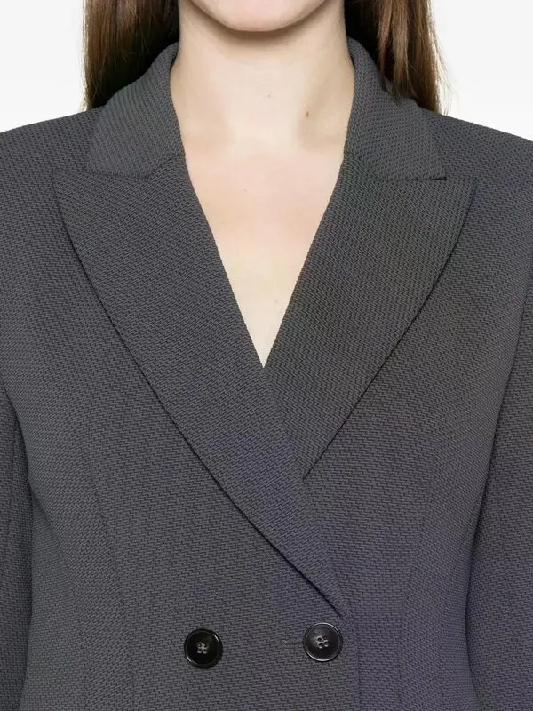 MARCCAIN Double-breasted Blazer - Grey