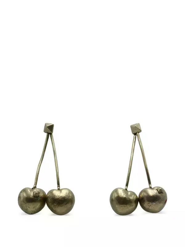 Valentino Garavani Cherry Motif Earrings - Gold