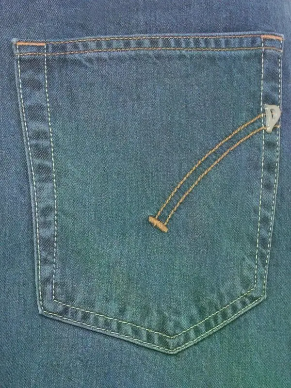 DONDUP High-waisted Wide-leg Jeans - Blue