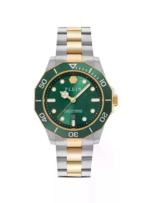 Philipp Plein Aquastorm 44mm Watch - Green
