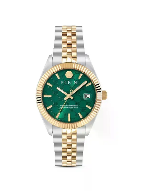 Philipp Plein Superlative 34mm Watch - Green