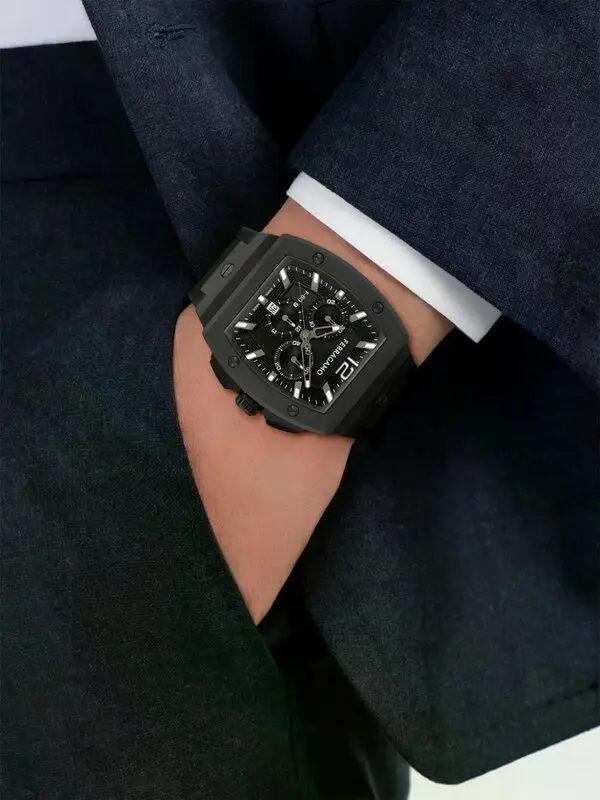 FERRAGAMO F-80 Tonneau Chronograph 41.8mm Watch
