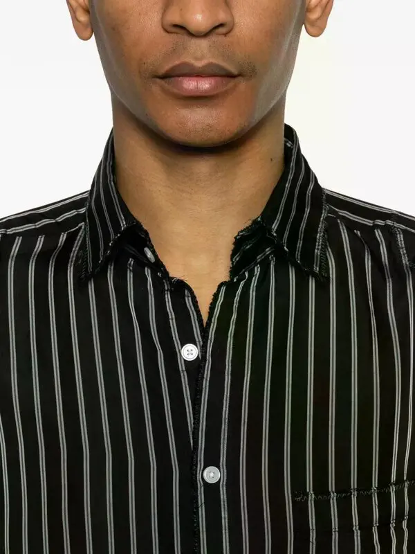 Kolor Striped Buttoned Shirt