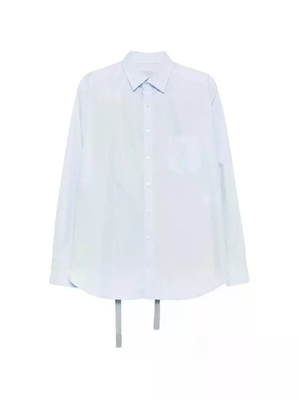 Kolor Long-sleeve Poplin Shirt - Blue